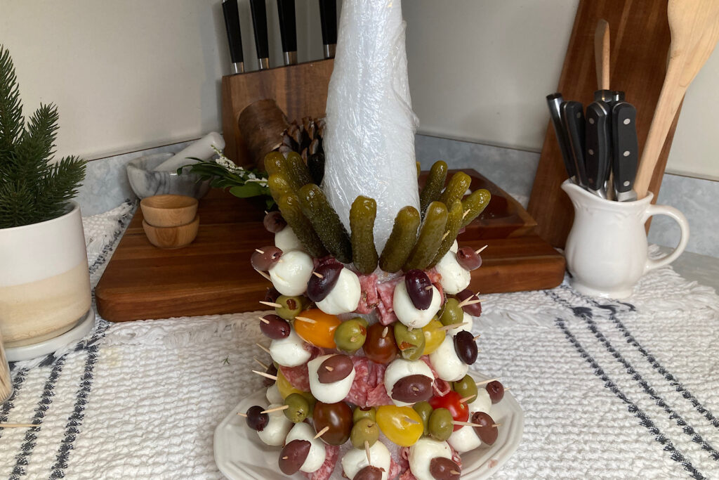 Christmas Appetizer Tree - latebloomerinbakerville